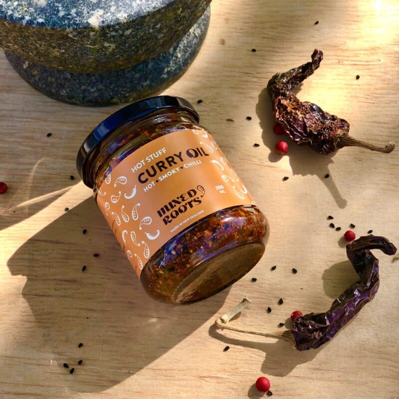 Hot Stuff // Smoky Curry Oil - Mixed Roots