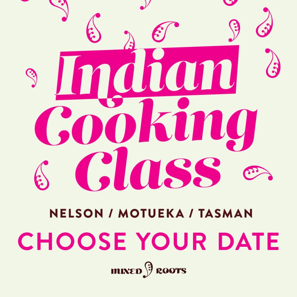 Book A Class // Choose Your Menu - Mixed Roots