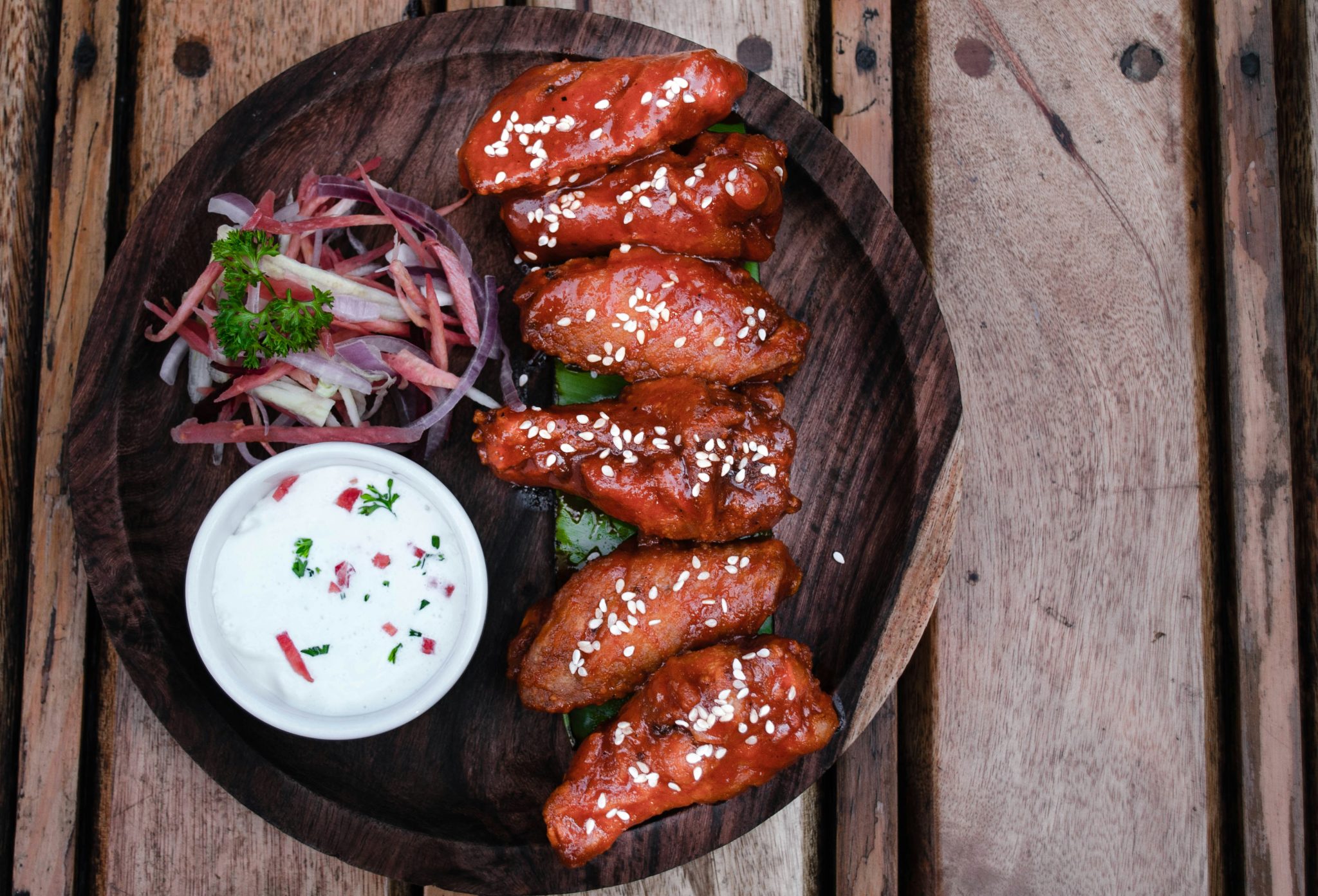 Sticky Chicken Nibbles - Mixed Roots